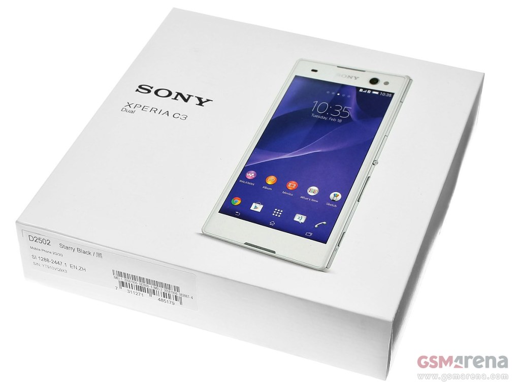 Sony Xperia C3 Dual pictures, official photos