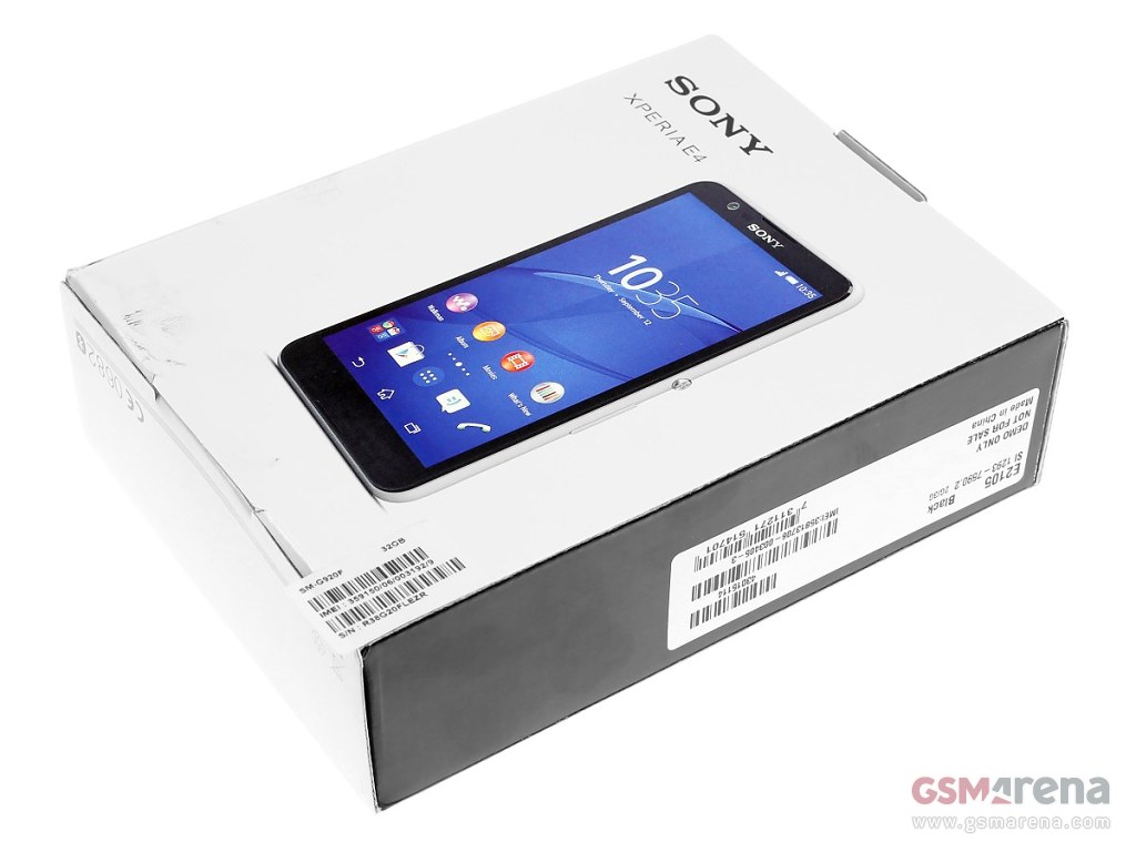 Sony Xperia E4 pictures, official photos
