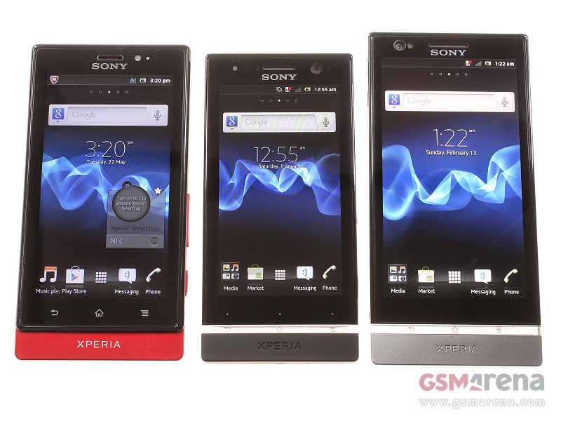 Sony Xperia P pictures, official photos