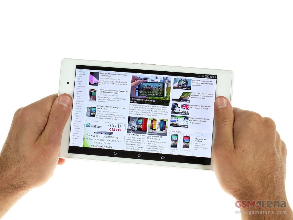 Sony Xperia Z3 Tablet Compact pictures, official photos